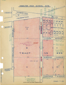 Alexander Hamilton High School – Cheviot Hills History